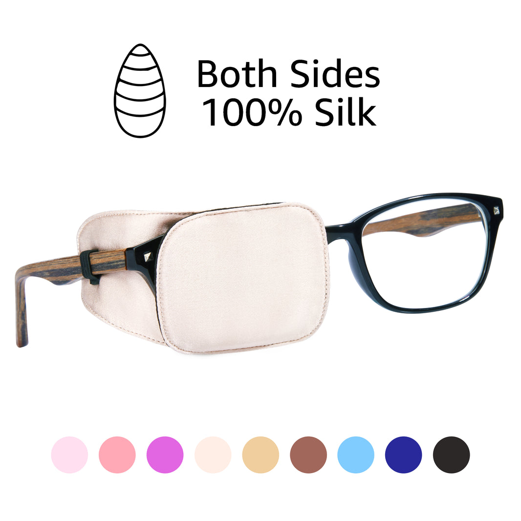 Astropic Silk Eye Patches for Adults with Glasses – Astropic Eye Patch